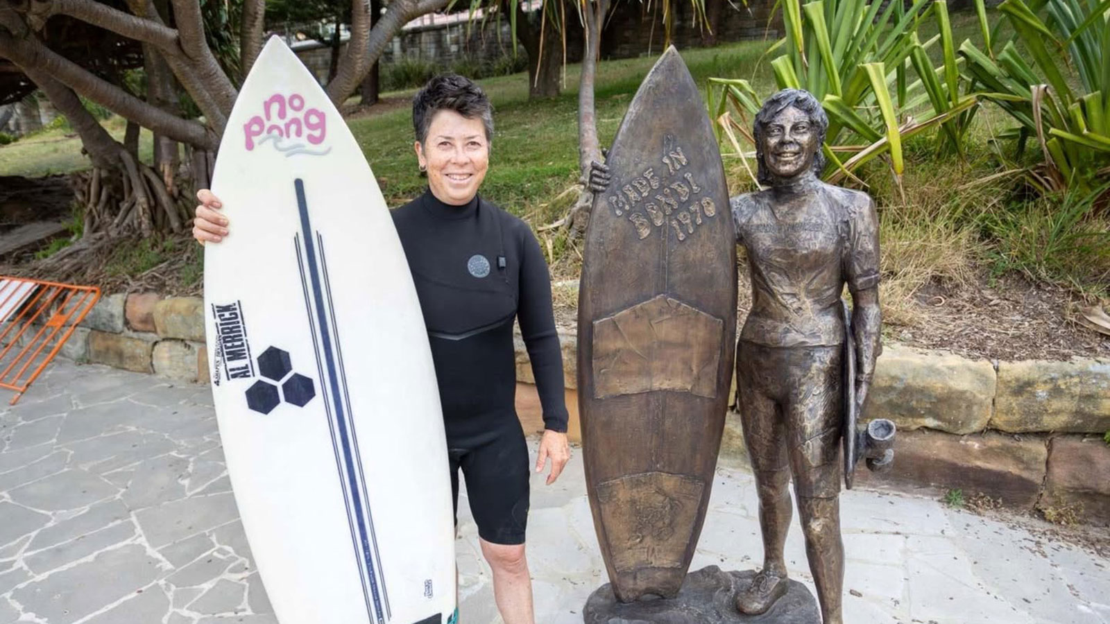 Pauline Menczer, Bondi's surfing legend, immortalised
